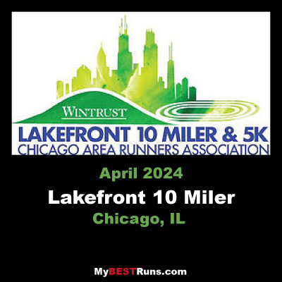 Cara Lakefront 10 Miler Results