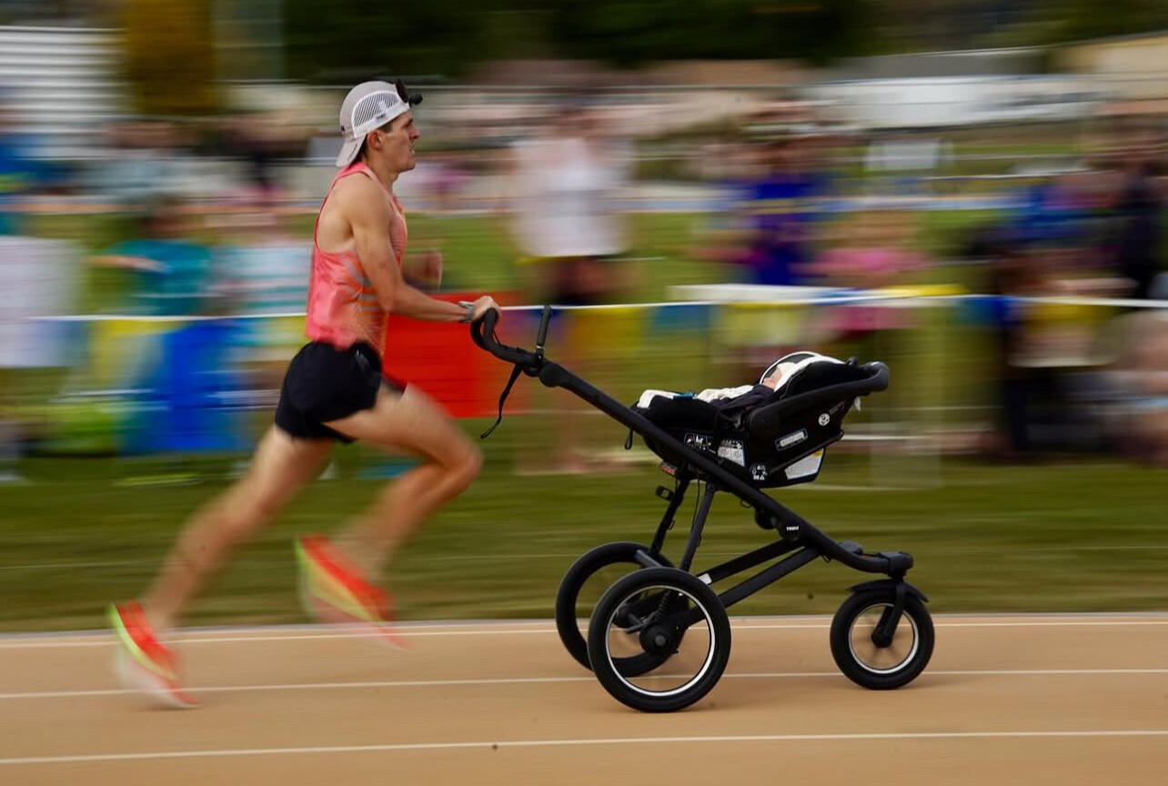 New Baby Stroller Mile World Record Set at 4:26.29 - Running News Daily ...