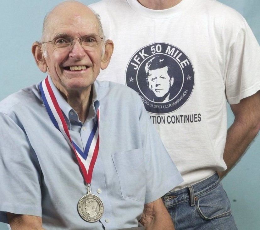 William Sawyer who founded the JFK 50 Miler and who ran it at age 75 ...