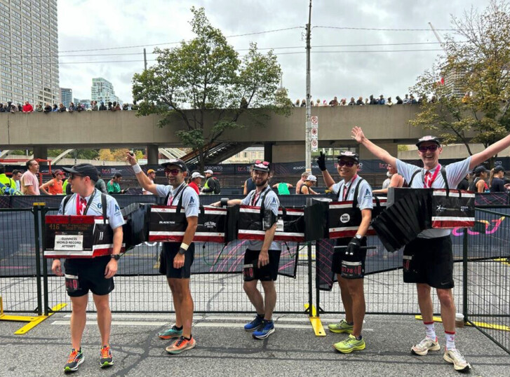 Toronto running quintet sets Guinness World Record in TTC streetcar ...