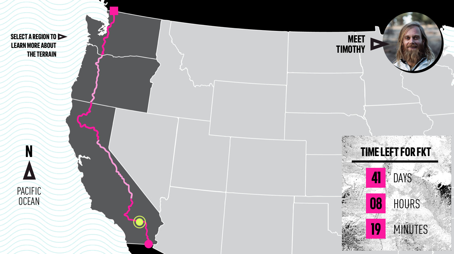 Timothy Olson Is Attempting a FKT on the PCT-The record he needs to ...