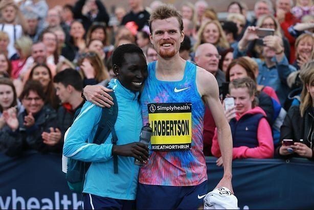 Jake Robertson’s wife Magdalyne Masai wants to be in the top three at ...