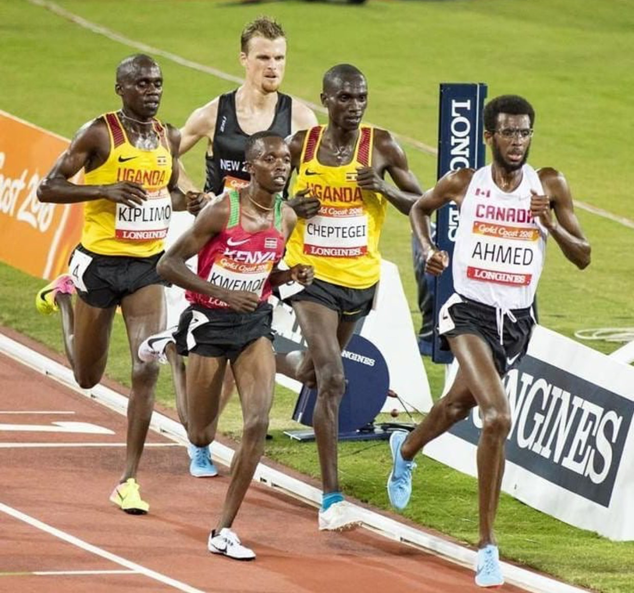 Jake Robertson talks about the 10000m last night at the Commonwealth ...