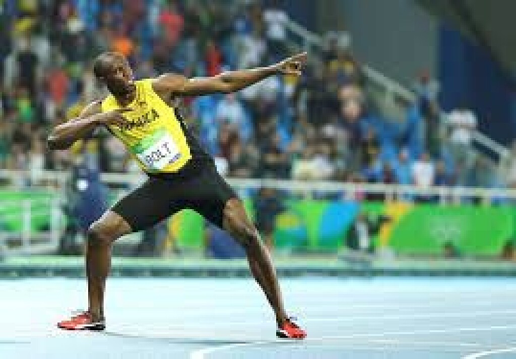 Usain Bolt is hoping to trademark his famous lightning bolt celebration ...