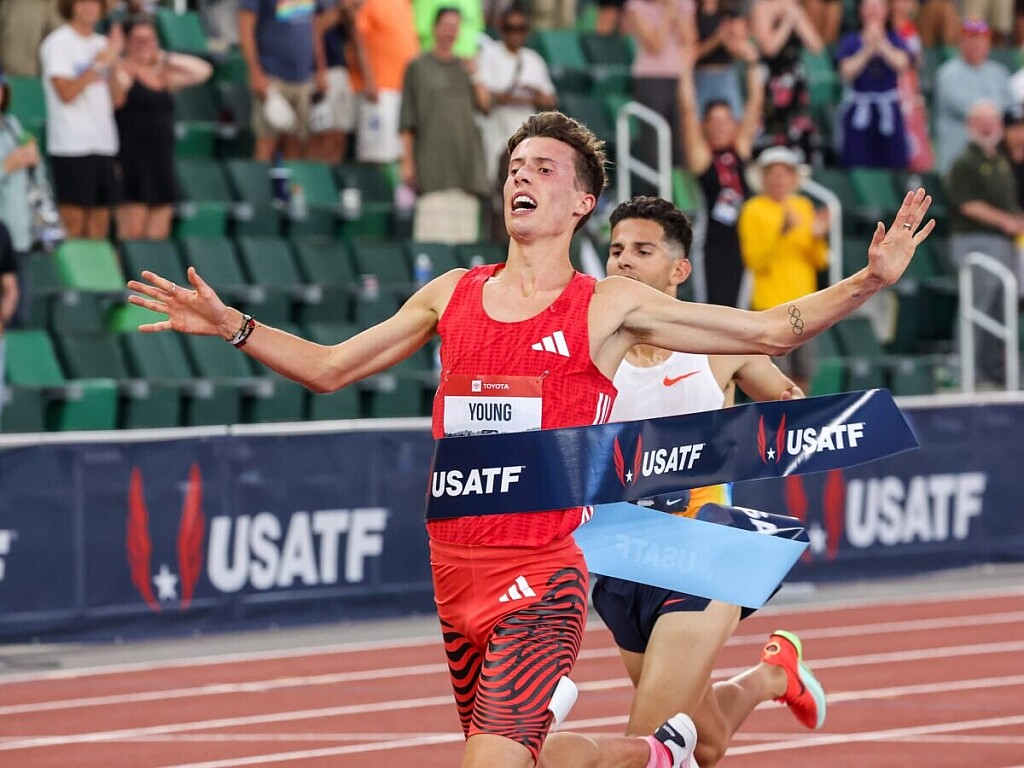 Nico Young Clinches U.S. 10,000m Title with Electrifying Finish in ...