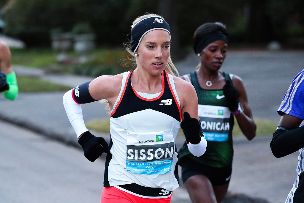 Emily Sisson is now the second fastest American woman half marathoner ...