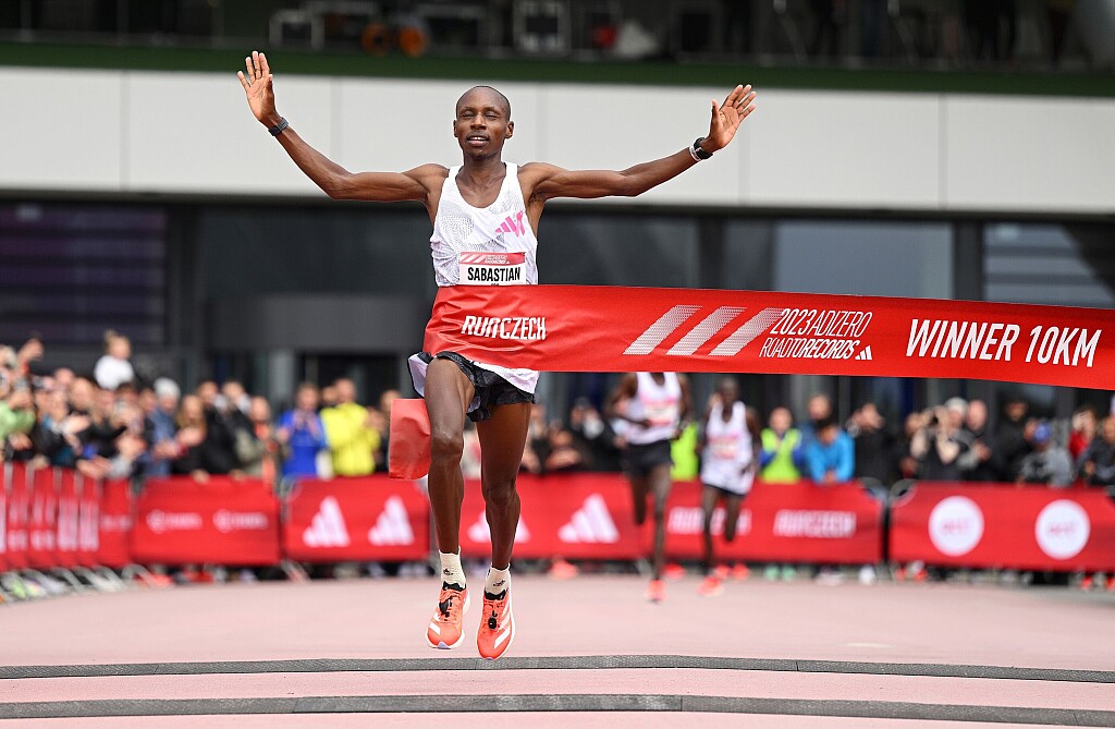 Sabastian Sawe moved to fifth on the men’s world 10km all-time list ...
