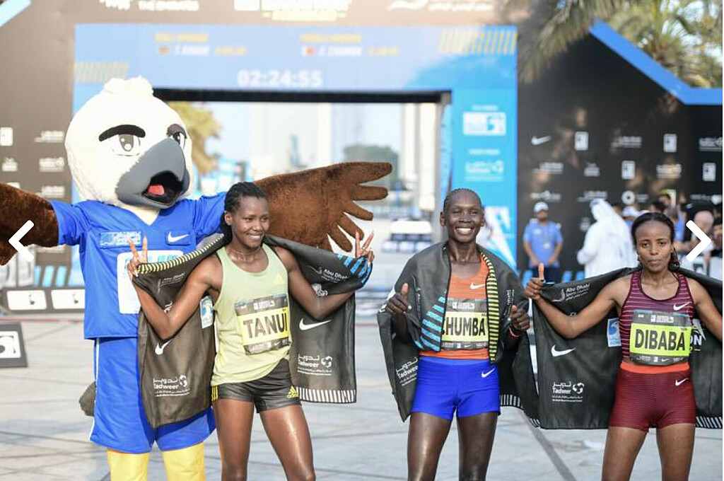 Bahrain's Eunice Chumba wins Adnoc Abu Dhabi Marathon in her fourth attempt, Kenyan Timothy ...