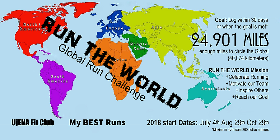 Run The World - Global Run Challenge - Sign Up Form - My BEST Runs ...